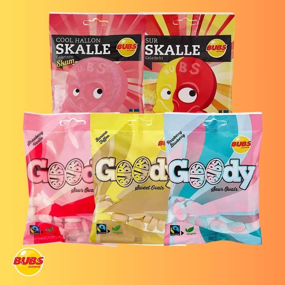 Buy Swedish Candy BUBS Godis Online! Best prices - Bulk and Wholesale ...