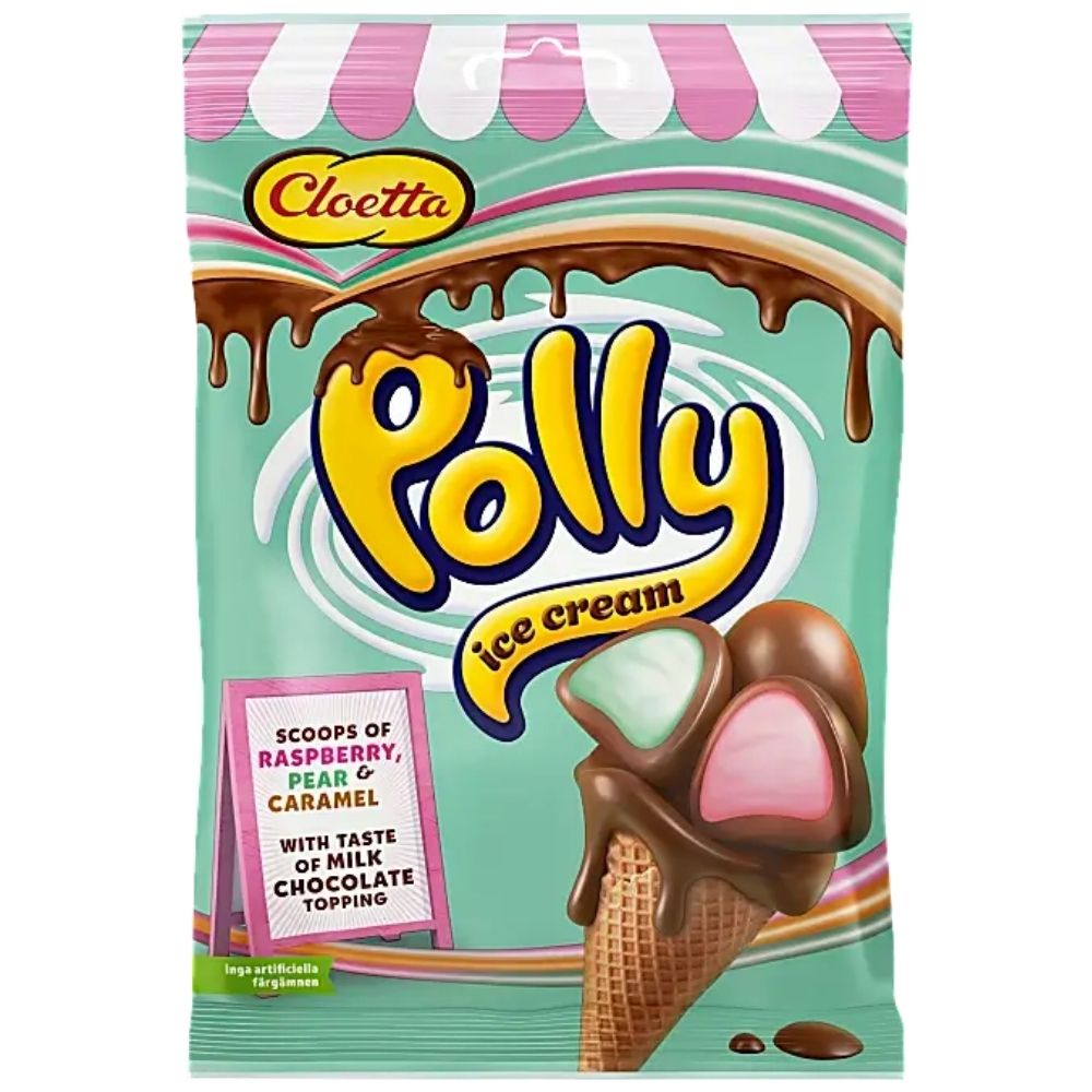 Cloetta Polly Ice Cream 150g - Buy Online | SwedishCandyNow