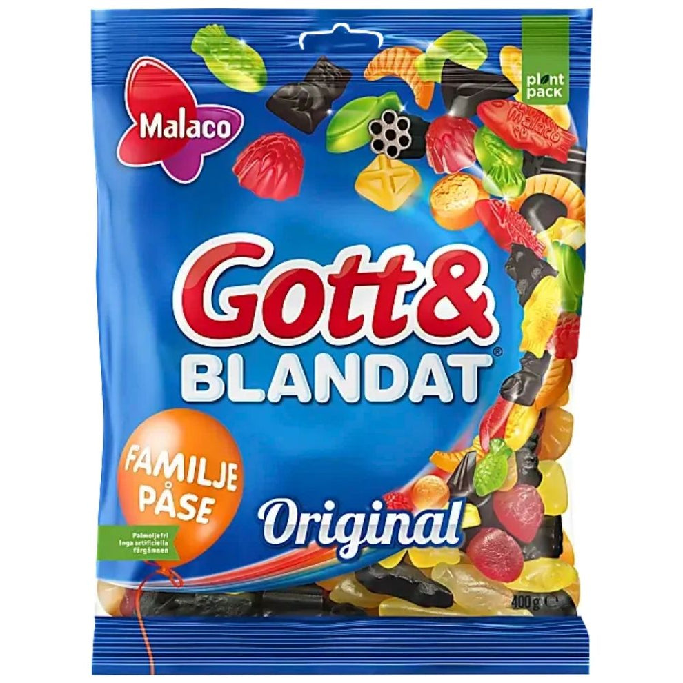 Malaco Gott & Blandat Original 400g - Buy Online | SwedishCandyNow