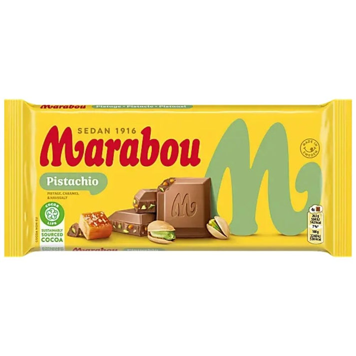 Marabou Pistachio Bar 185g - Buy Online | SwedishCandyNow